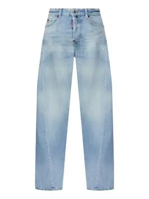 Dsquared2 Loose Twisted Jeans - Blue