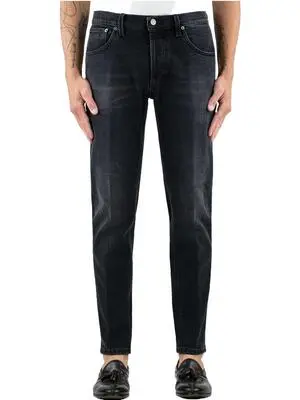 DONDUP Five-pockets Jeans - Water-washed Black