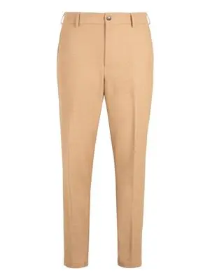 Hugo Boss Mid-rise Tapered Trousers - Nude