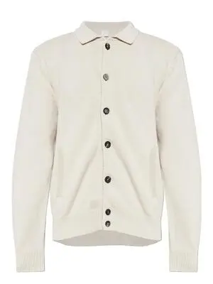 Eleventy Eleventy Long-Sleeved Collared Buttoned Cardigan No