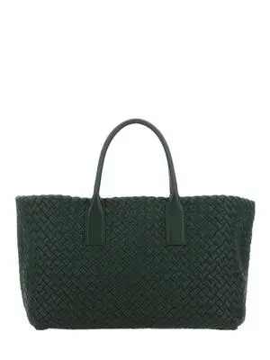 Bottega Veneta Small Cabat Handbag - Rain Tree Green