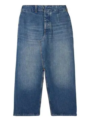 VICTORIA BECKHAM Victoria Beckham Asymmetric Utility Denim Skirt