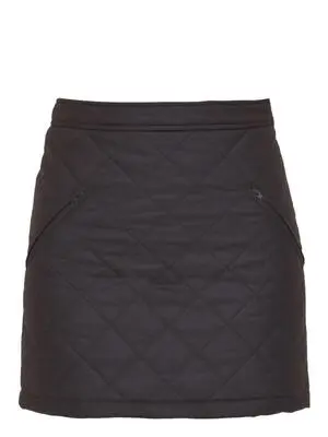 BURBERRY Burberry Diamond Quilted Mini Skirt