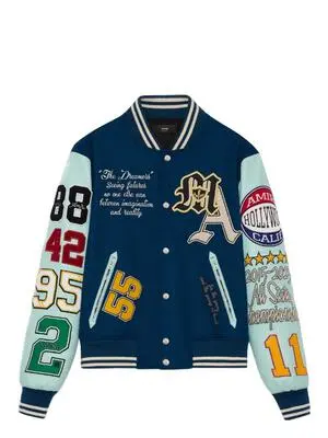 Amiri Varsity Jacket - Blue