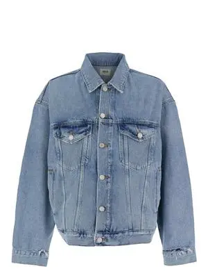 AGOLDE Stefano Long Sleeved Denim Jacket - Blue