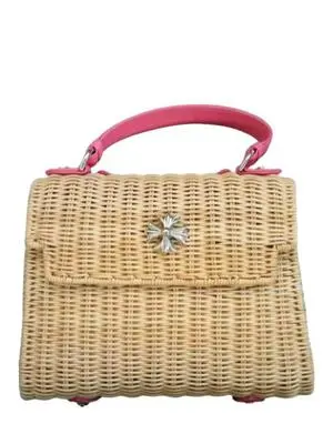 CHROME HEARTS Chrome Hearts Woven Flap Handbag