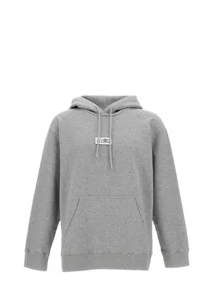 MAISON MARGIELA Mm6 Maison Margiela Drawstring Hoodie Light Grey