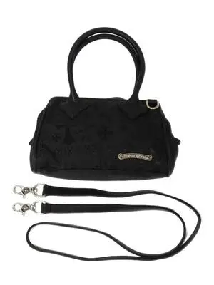 Chrome Hearts Double Handle Shoulder Bag - Black