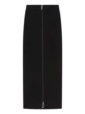 SPORTMAX Sportmax Knit Pencil Skirt With Zip Detail