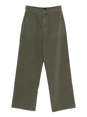 ANINE BING Grayson Trousers - Green