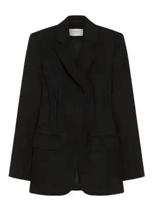 Sportmax Tirolo Single-breasted Jacket - Black