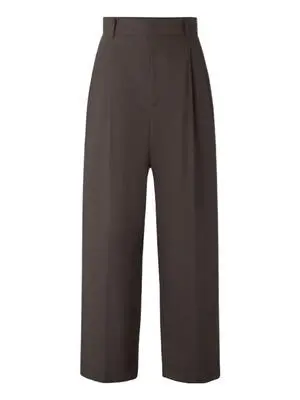 Soeur Pleated Zipper Casual Pants - Black