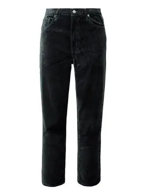 FRAME Le Sleek Flared Casual Pants - Green