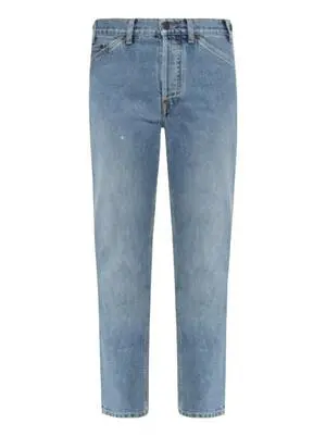 MOSCHINO Moschino Cropped Jeans With Logo Patch