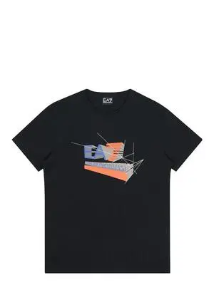 EA7 Logo Printed T-shirt
