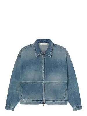 Fear Of God Denim Zip-up Jacket - Blue