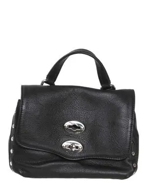 ZANELLATO Twist Hook Postina Saeta Baby Tote Bag - Black