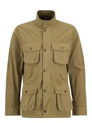 Barbour Corbridge Utility Jacket With Multiple Pockets - Brown