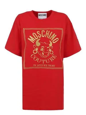 Moschino Printed T-shirt - Red