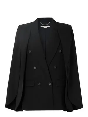 Stella McCartney Cape Suit Coat - Black