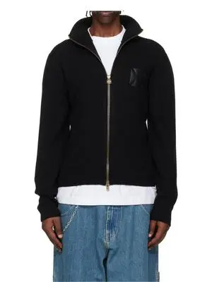 VETEMENTS Vetements Logo Patch Zip-Up Jacket