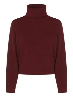 Brunello Cucinelli Roll Neck Knitted Jumper - Brown