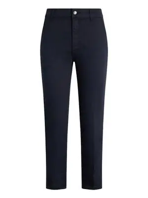 Liu Jo High-rise Cropped Trousers - Blue