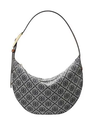 Tory Burch Monogram Small Balloon Bag - Tory Navy Blue