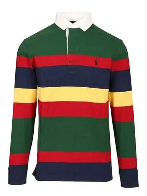 Polo Ralph Lauren Striped Rugby Knitted Top - Multicolor