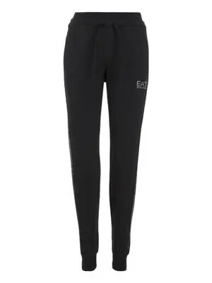 EA7 Logo Details Sweatpants - Black