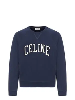 Celine Celine Cotton Fleece Sweatshirt No
