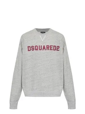Dsquared2 Logo Crewneck Sweatshirt - Grey