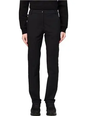 Duvetica Logo Detail Casual Pants - Black