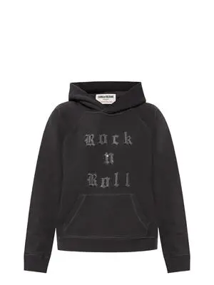 Zadig&Voltaire Graphic Print Hoodie - Black