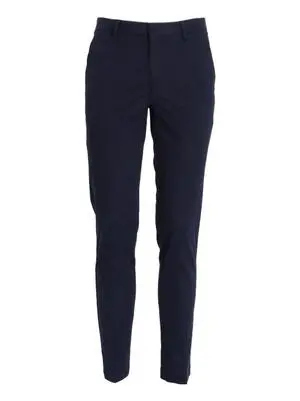 Hugo Boss Straight-leg Trousers With Logo Detail - Black