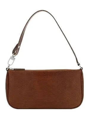 By Far Logo Handbag - Brown