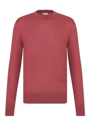 Dior Cd Icon Round Neck Sweater - Pink