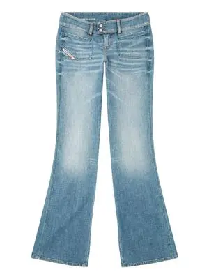 DIESEL® D-hush Bootcut Jeans - Medium Blue