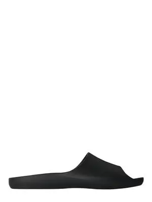 THE ROW Ama Rubber Slides - Black