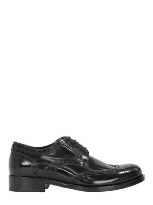 Dolce & Gabbana Wingtip Oxford Shoes - Black