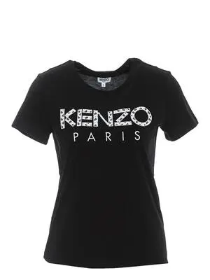 Kenzo Printed T-shirt - Black