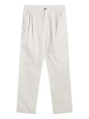 Brunello Cucinelli Pleated Trousers - White