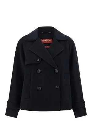 Max Mara Nupar Double-breasted Jacket - Black