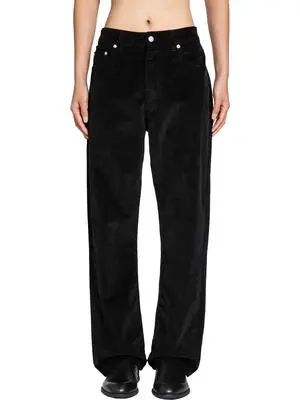 Studio Nicholson Five Pocket Straight Leg Jeans - Black