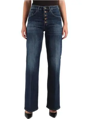 DONDUP Jacklyn Wide-leg Jeans - Black