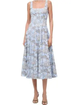 Staud Wells Dress - Multicolor