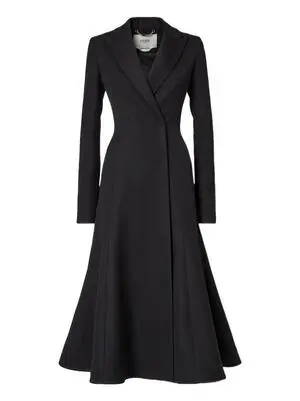 Fendi Peplum Detail Fitted Waist Coat - Black