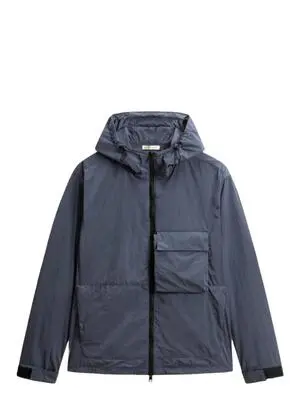 Woolrich Water-repellent Zip-up Hooded Jacket - Graytone