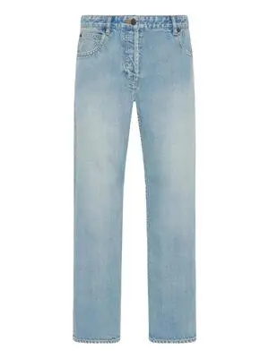 THE ROW Mid-rise Slim Fit Jeans - Light Indigo