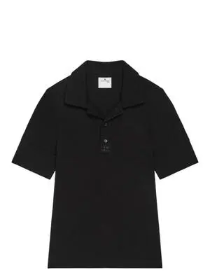COURREGES Courrèges Signature Polo Shirt - Black